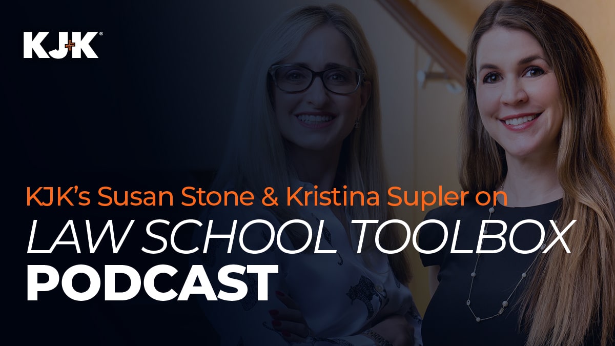 KJK Partners Susan Stone Kristina Supler on Law School Toolbox - Title ...